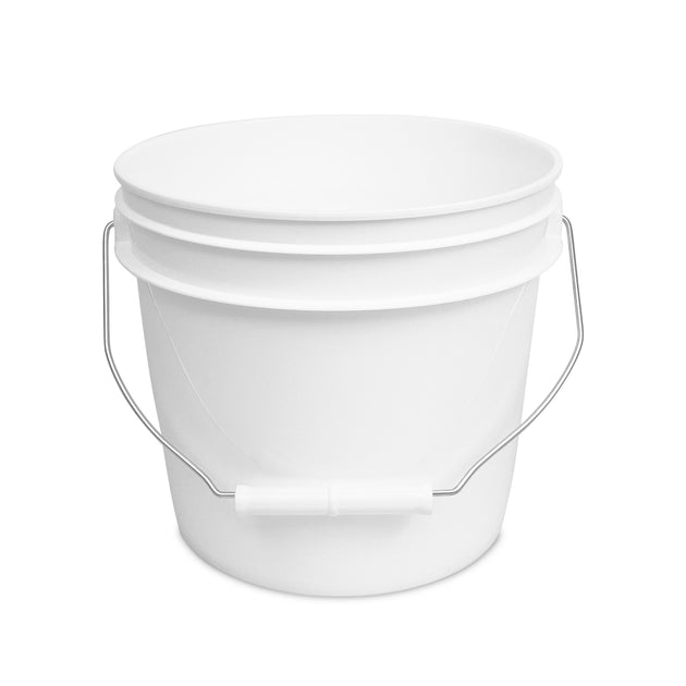 1 Gallon 70 Mil White Industrial Bucket - ePackageSupply