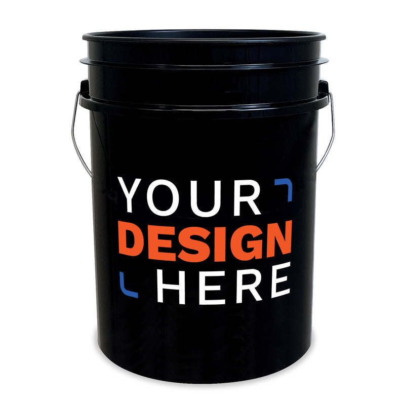 Custom Printed 5 Gallon Buckets | Your Logo | ePackageSupply